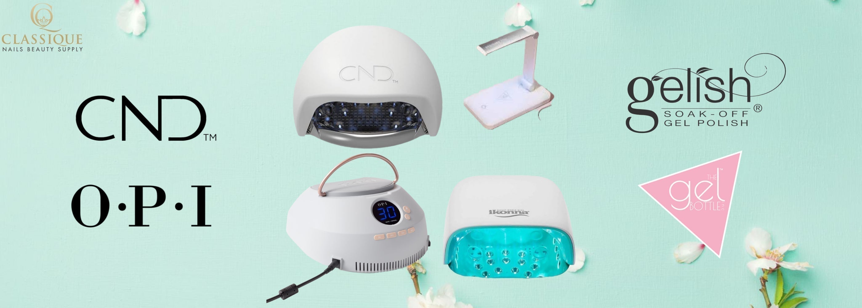 Shop LED Nail Lamps - Classique Nails Beauty Supply