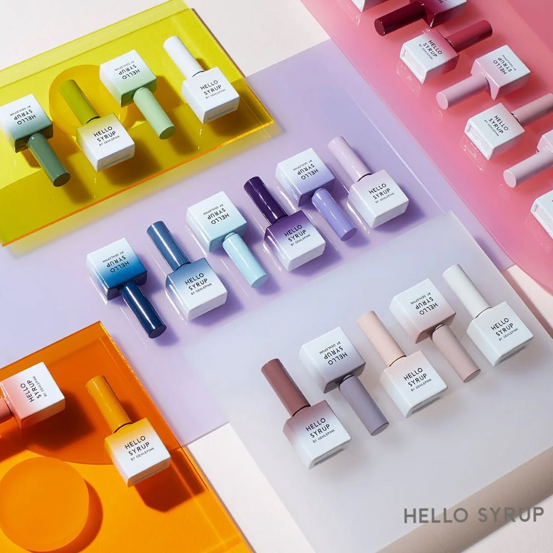 GENTLE PINK Hello Syrup Collection - Classique Nails Beauty Supply