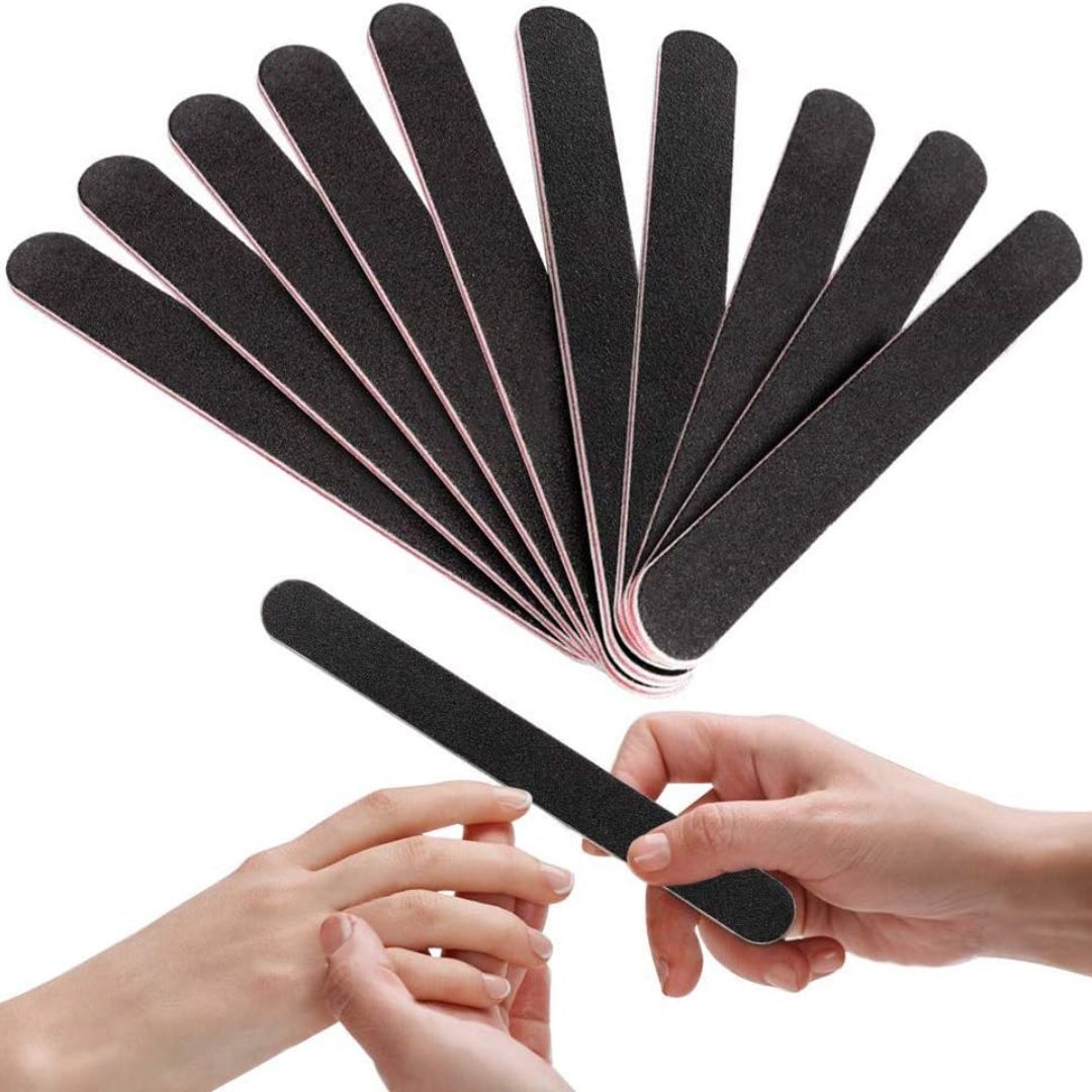 Nail Files Emery Boards - Washable and Metal Nail File Supply
