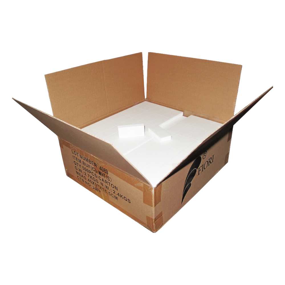 Fiori Slim Buffer - White 80/120 Classique Nails Beauty Supply Inc.