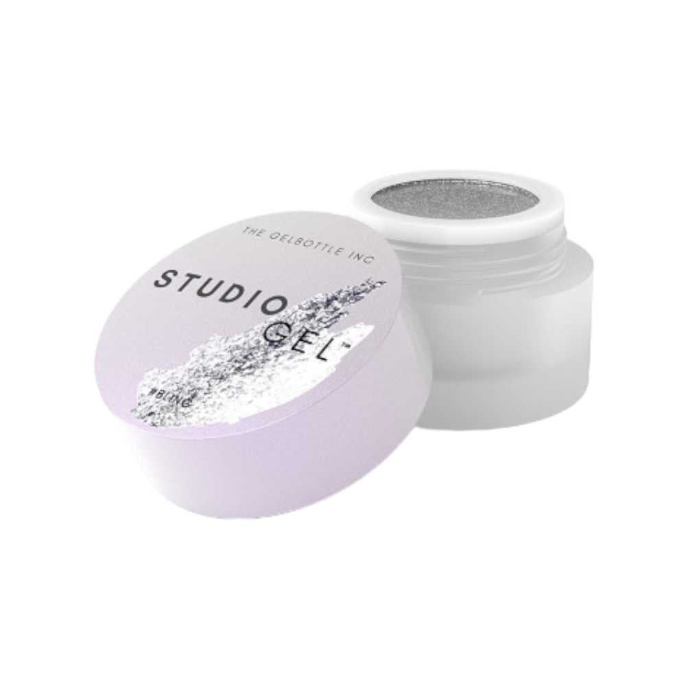 The Gel Bottle Studio Gel - Bling | Silver Glitter Painting Gel