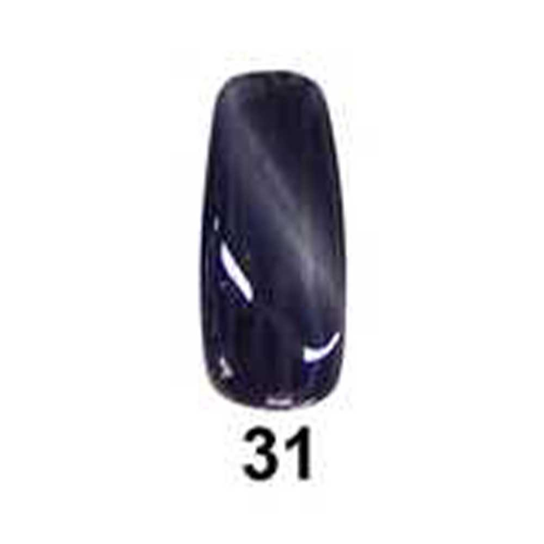 DND DC Cat Eye 31, cat eye gel polish