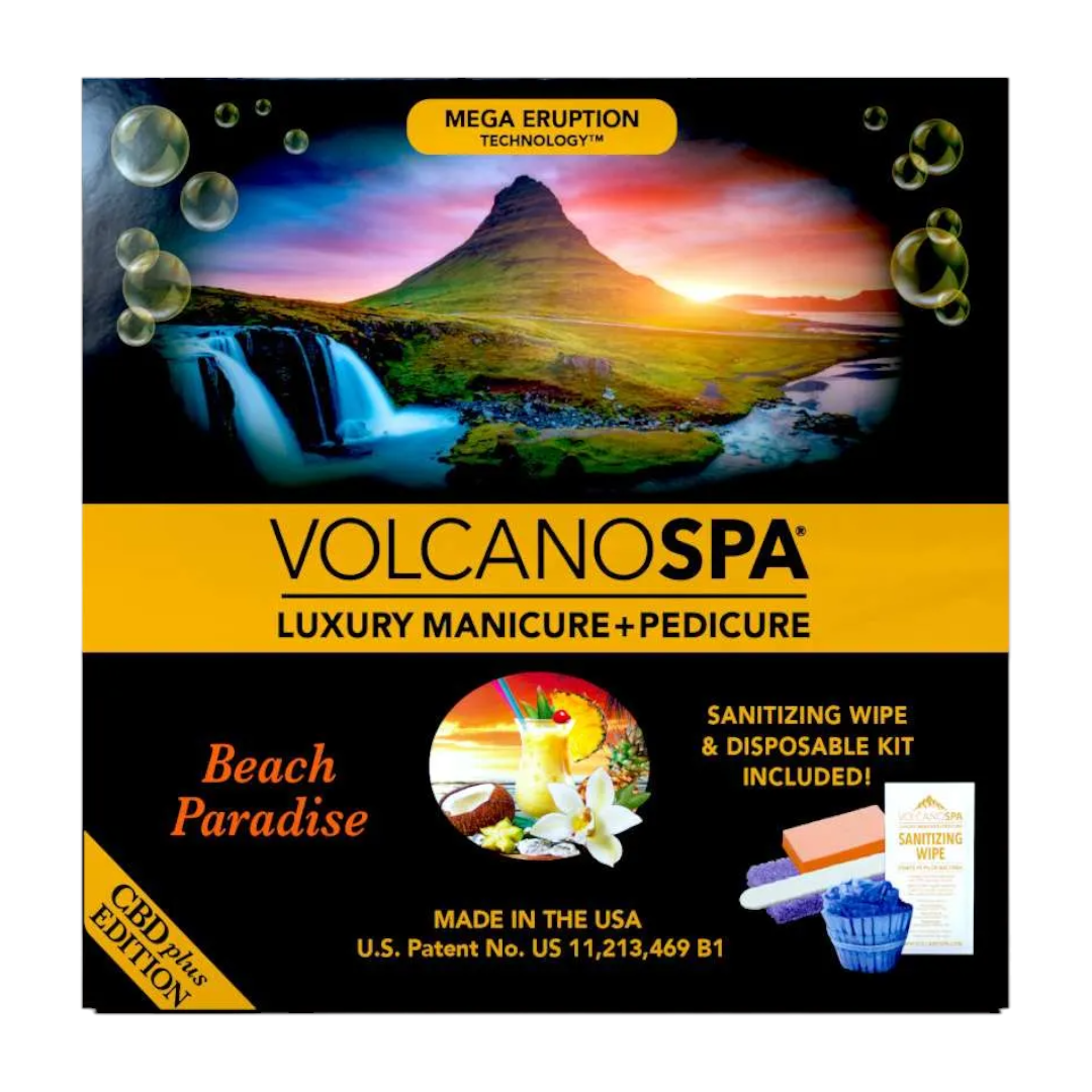 La Palm Volcano Spa Pedicure 10 Step Beach Paradise