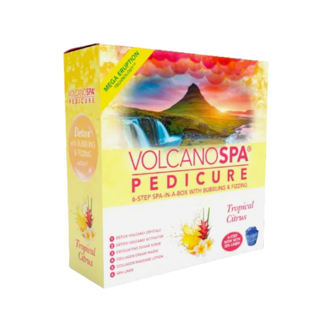 La Palm Volcano Spa 6 Steps Pedicure Kit - Tropical Citrus