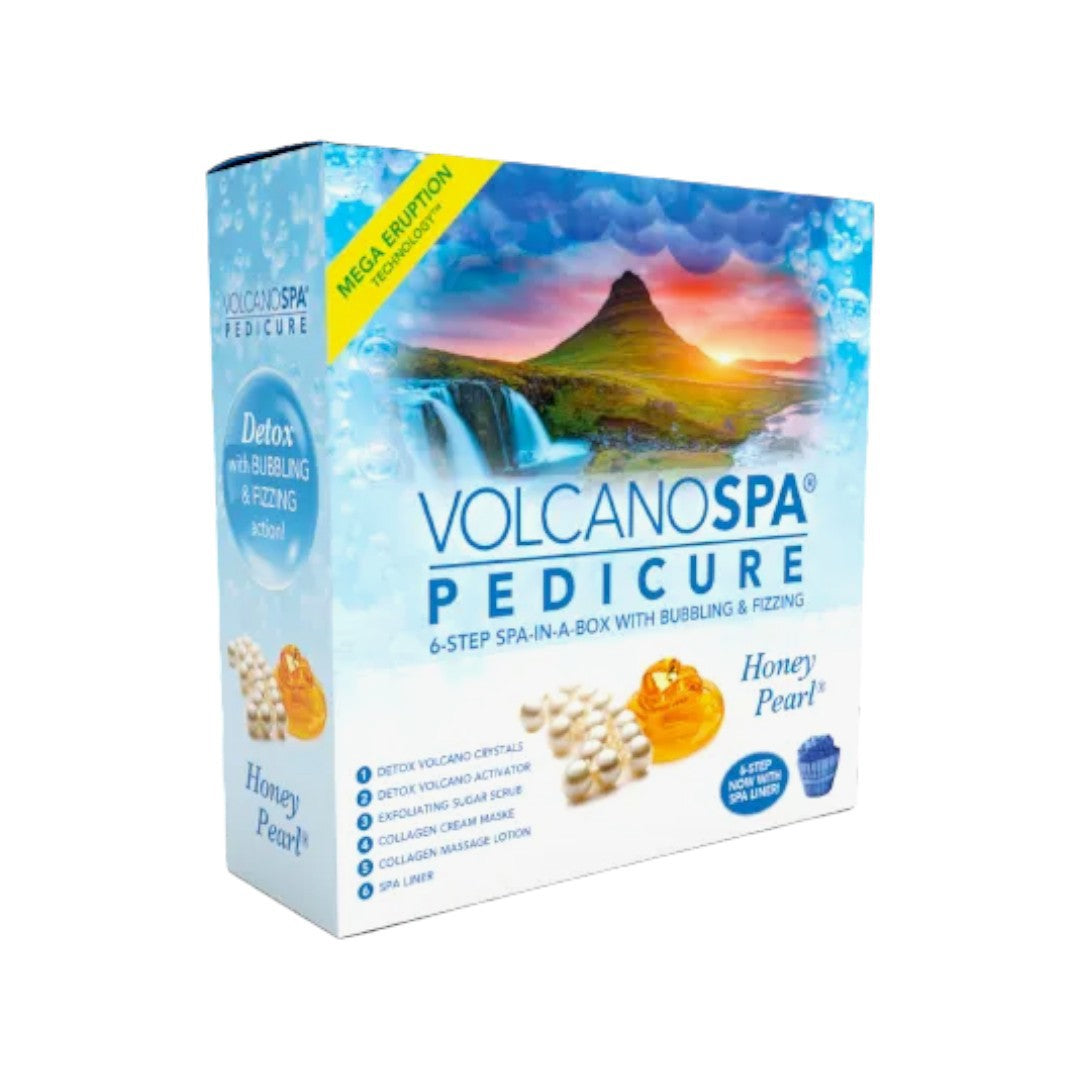 La Palm Volcano Spa 6 Steps Pedicure Kit - Honey Pearl