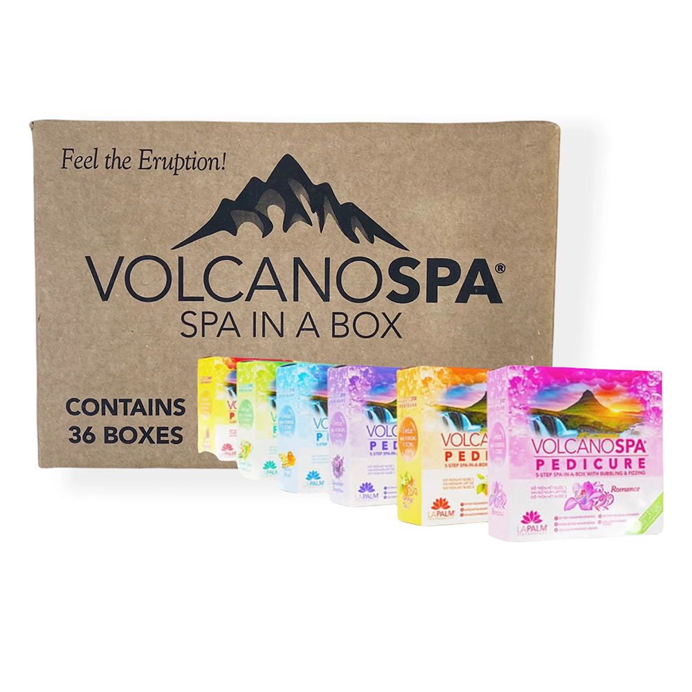 La Palm Volcano 5 Step Honey Pearl (Case of 36) - Classique Nails ...